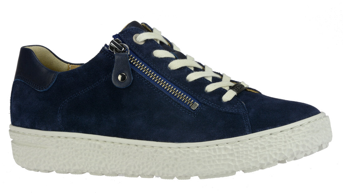 Hartjes Phil Dark Blue Side Zip Oxford | WOMEN`S SHOES – Comfort Plus ...