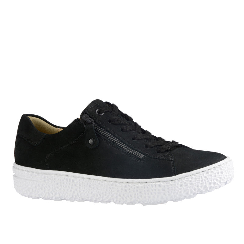 Hartjes Phil Black Nubuck Side Zip Oxford | WOMEN`S SHOES – Comfort ...